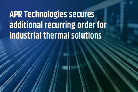 APR Technologies secures additional recurring order